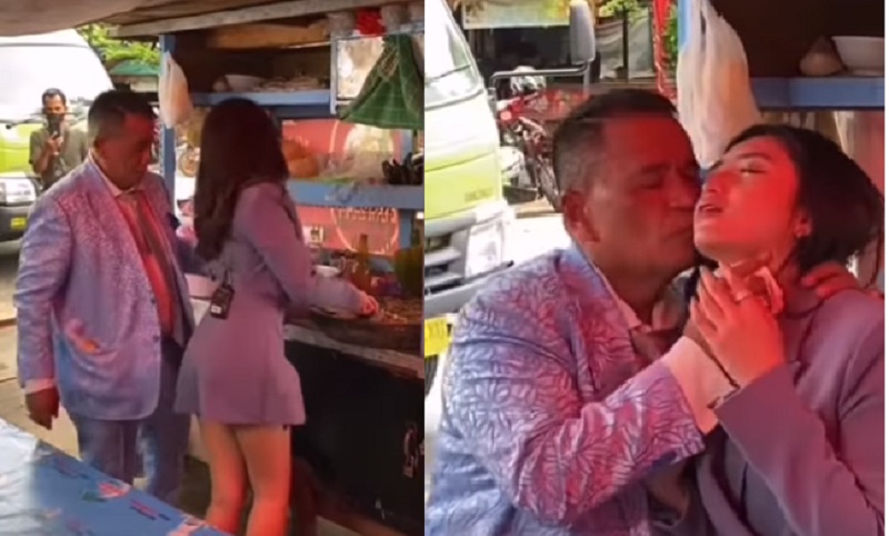 Digoda dengan Goyangan, Hotman Paris Nekat Cium Asprinya