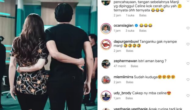 Anji Manji Rangkul Celine Evangelista, Netizen: Istri Aman Bang?