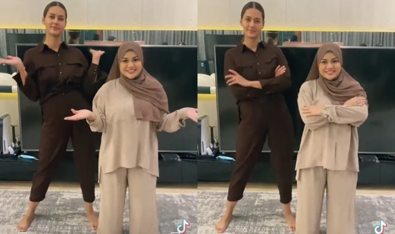 Joget TikTok Bareng Paula Verhoeven, Aurel Hermansyah Jadi Korban Body ... Joget TikTok Bareng Paula Verhoeven, Aurel Hermansyah Jadi Korban Body ...
