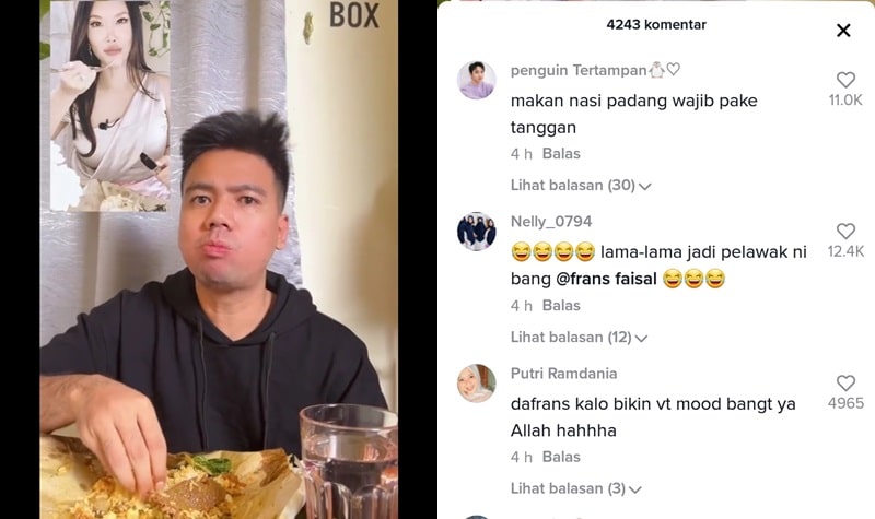 Chef Vindy Lee Bagikan Tutorial Makan Nasi Padang Pakai Garpu dan Pisau ...