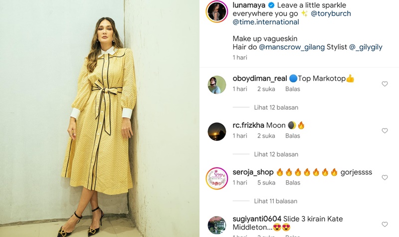 Luna Maya Dinilai Mirip Kate Middleton, Istri Pangeran William