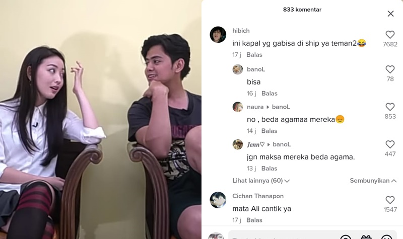 Natasha Wilona dan Aliando Syarief Ngaku MAsih Jomblo, Tapi Tidak Bisa Bersatu? Kenapa?