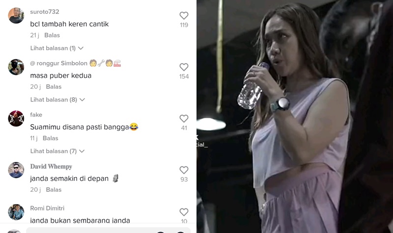 Bunga Citra Lestari Nyanyi dan Joget Pakai Baju dan Rok Terbuka, Netizen: Suamimu di Sana Pasti ...