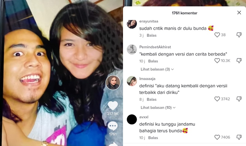 Unggah Foto Jadul Mesra Bareng Mantan, Nathalie Holscher Mau Balikan Lagi Nih?
