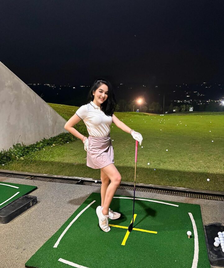 Intip Beda Style Hana Hanifah Saat Main Golf dan Santai, Cantikan Mana?