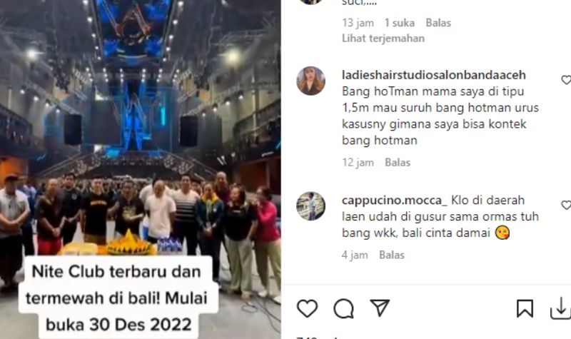 Selain Atlas, Hotman Paris Udah Bangun Lagi Club Mewah di Bali