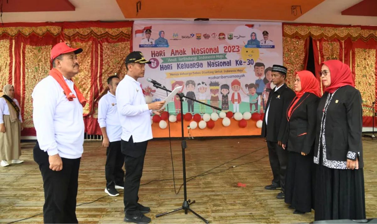 Wali Kota Pariaman, Genius Umar, Resmikan KPAD 2023-2027 dalam Perayaan HAN dan Harganas