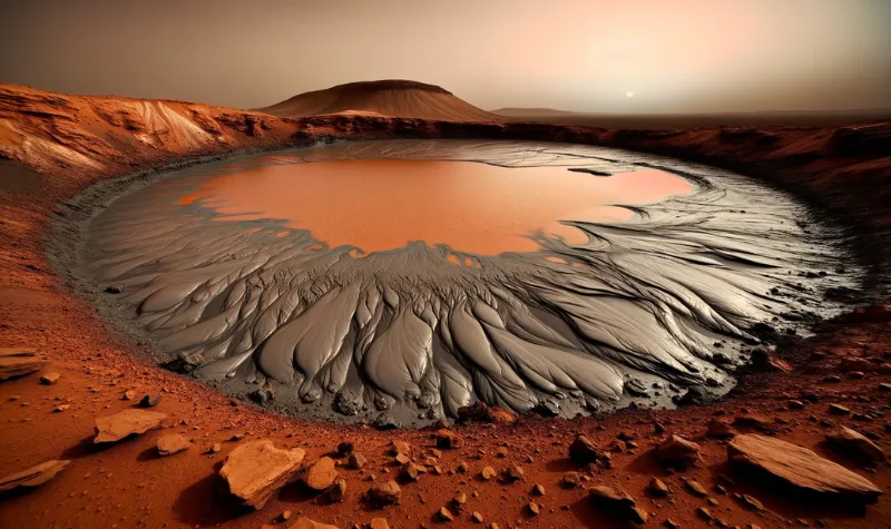 Danau Lumpur Purba di Mars: Kunci Menemukan Kehidupan di Planet Merah