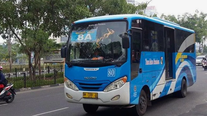 Tarif Murah, Bus Trans Metro Pekanbaru Jadi Primadona