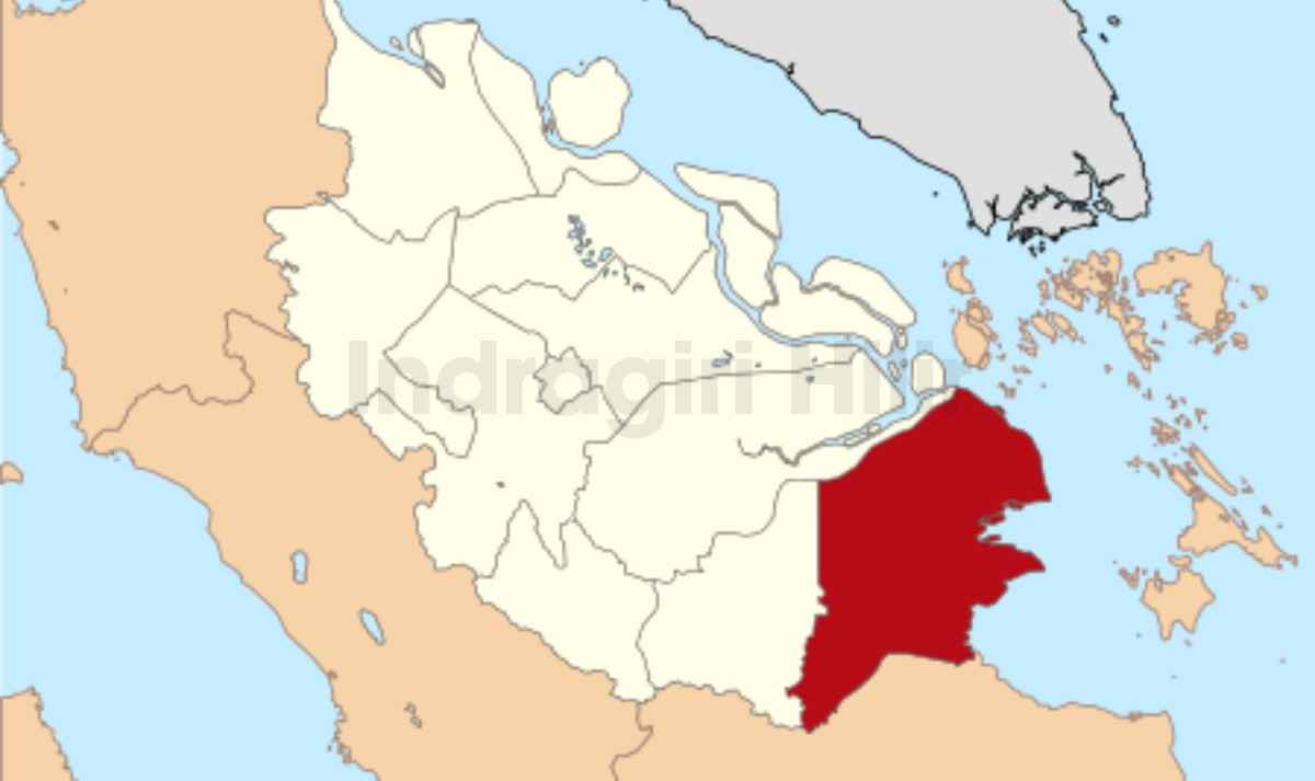 Potret Topografi Inhil: Wilayah dengan 25 Pulau